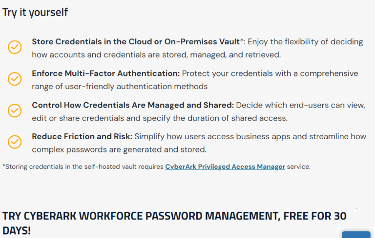 CyberArk Workforce Password Management Review 2023: Expert Rated 4.0/5 ...