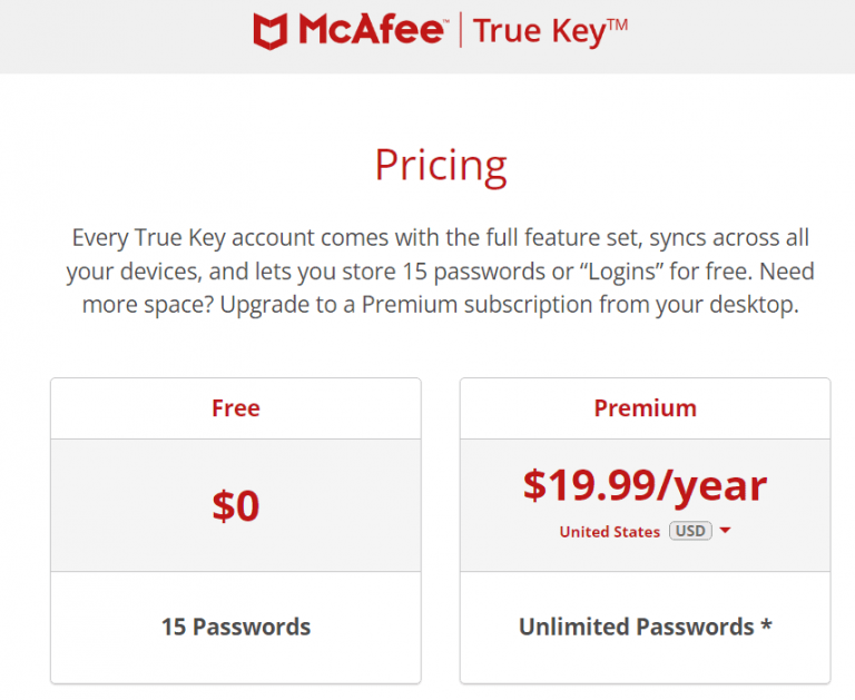 True Key — Password Manager Review 2023: Expert Rated 3.8/5 | Password ...